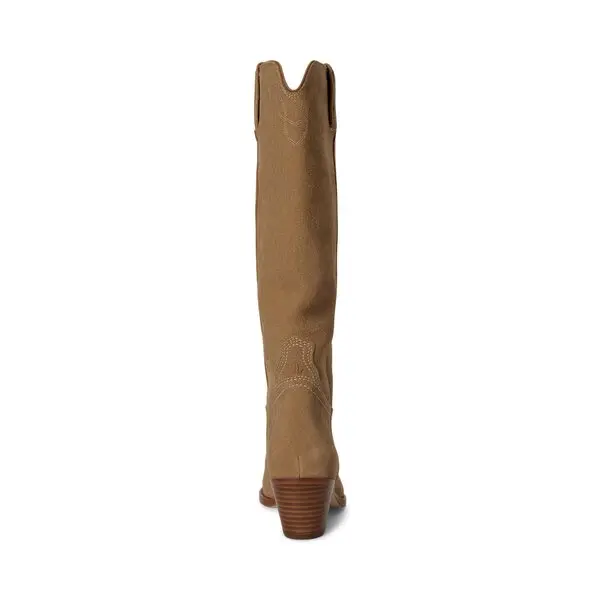 Ralph Lauren Harpher Suede Tall Boots