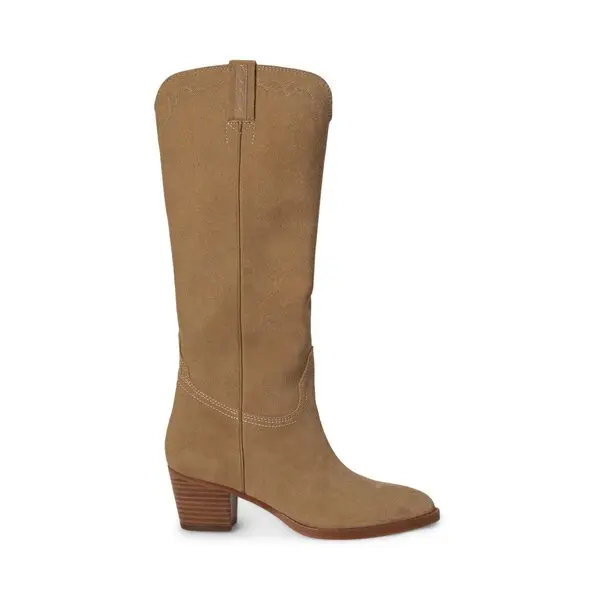 Ralph Lauren Harpher Suede Tall Boots