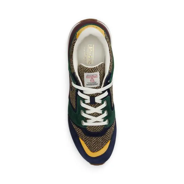 Ralph Lauren Train 89 V2 Harris Tweed Sneakers