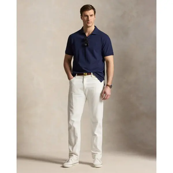 Ralph Lauren Stretch Mesh Polo Shirt - Refined Navy