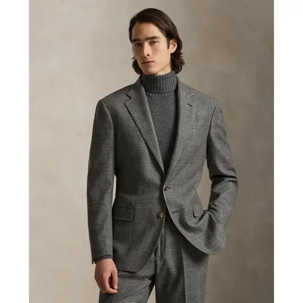 Ralph Lauren Polo Tailored Fit Glen Plaid Suit