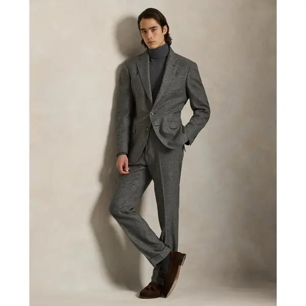 Ralph Lauren Polo Tailored Fit Glen Plaid Suit
