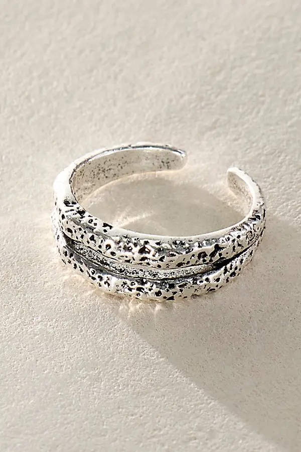 Free People Marina Toe Ring - Silver