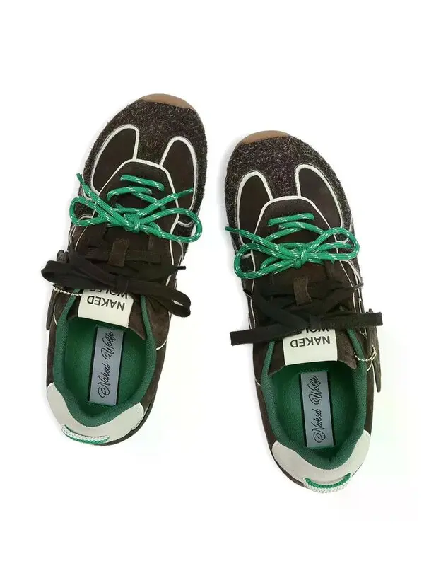 NAKED WOLFE Ace Panelled Sneakers