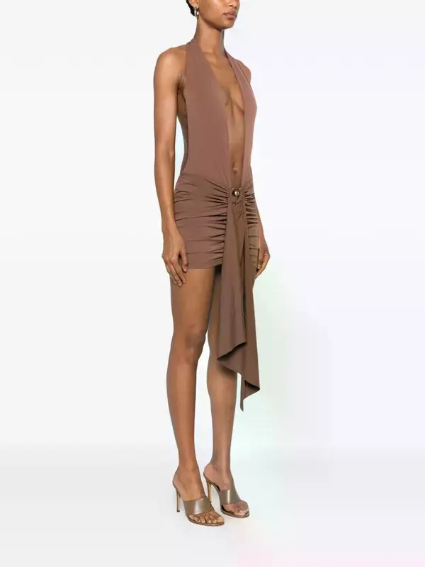 Christopher Esber V-neck Mini Dress
