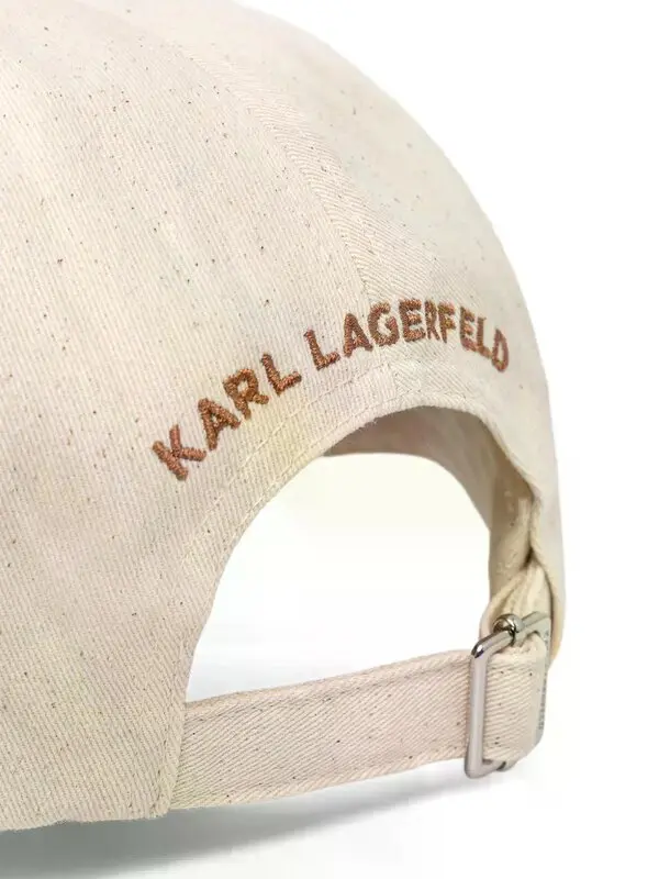 Karl Lagerfeld Logo Patch Baseball Cap