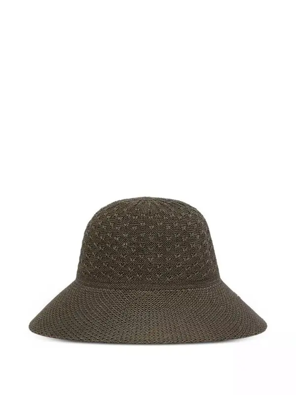 Barbour Zaria Crochet-knit Sun Hat - Green