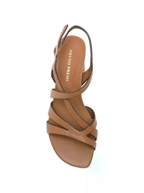 BRUNO PREMI Strappy Leather Sandals