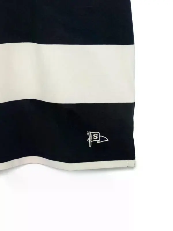 SEBAGO Campbell Ss Striped Short-sleeve Polo Shirt