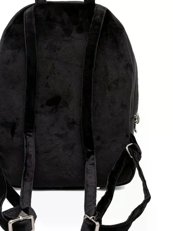 Juicy Couture Crystal-embellished Velvet Backpack