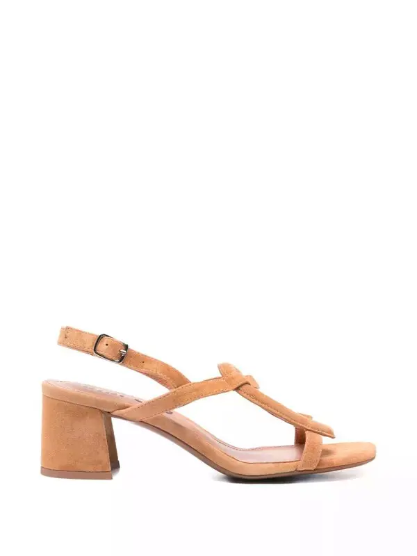 BIBI LOU Suede Finish Slingback Sandals