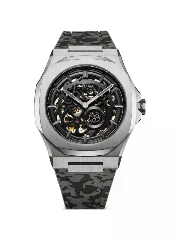 D1 MILANO Skeleton Automatic Watch - Grey