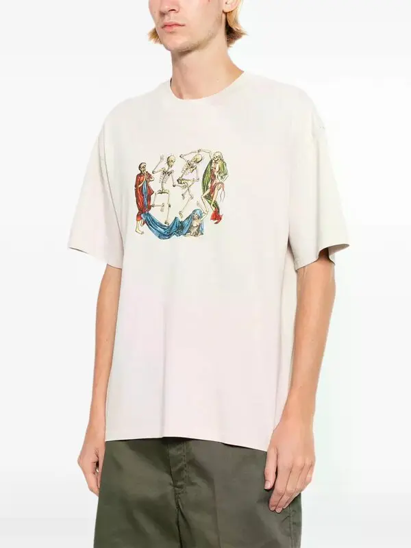 MELT Graphic-print T-shirt - Neutrals