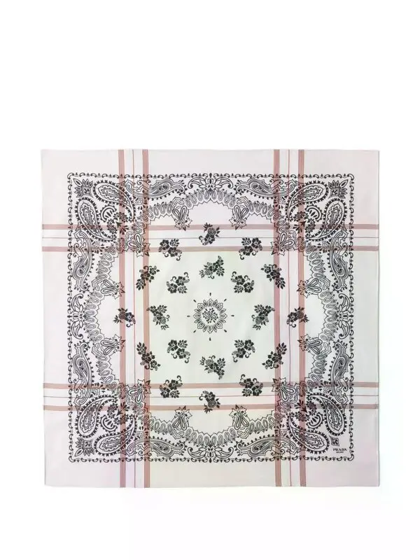 Prada Printed Cotton Scarf 65