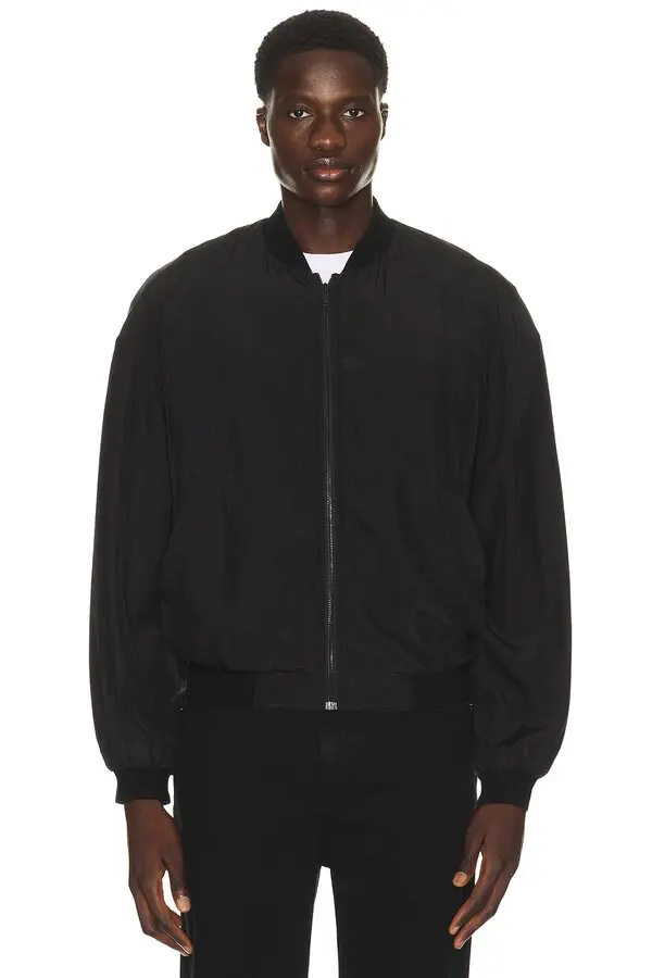 THE ROW Orianel Zip Up Bomber Jacket