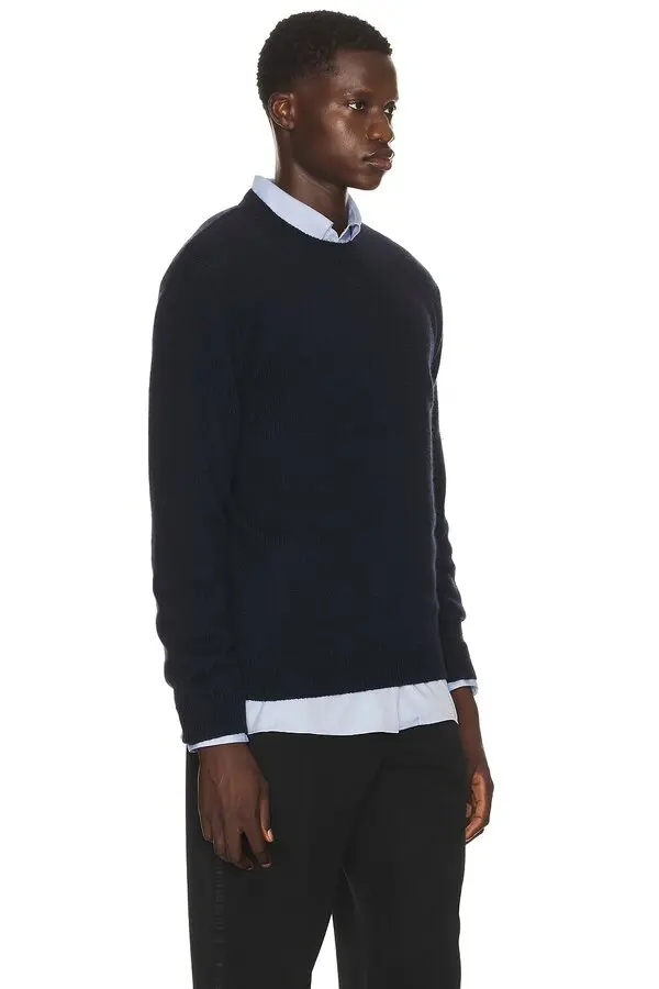 THE ROW Cyrus Cashmere Alpaca Blend Knit Top