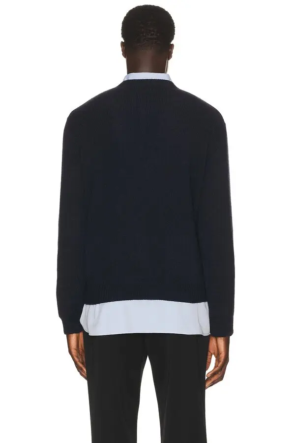 THE ROW Cyrus Cashmere Alpaca Blend Knit Top