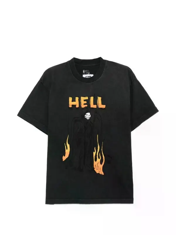 WARREN LOTAS Graphic-print Cotton T-shirt