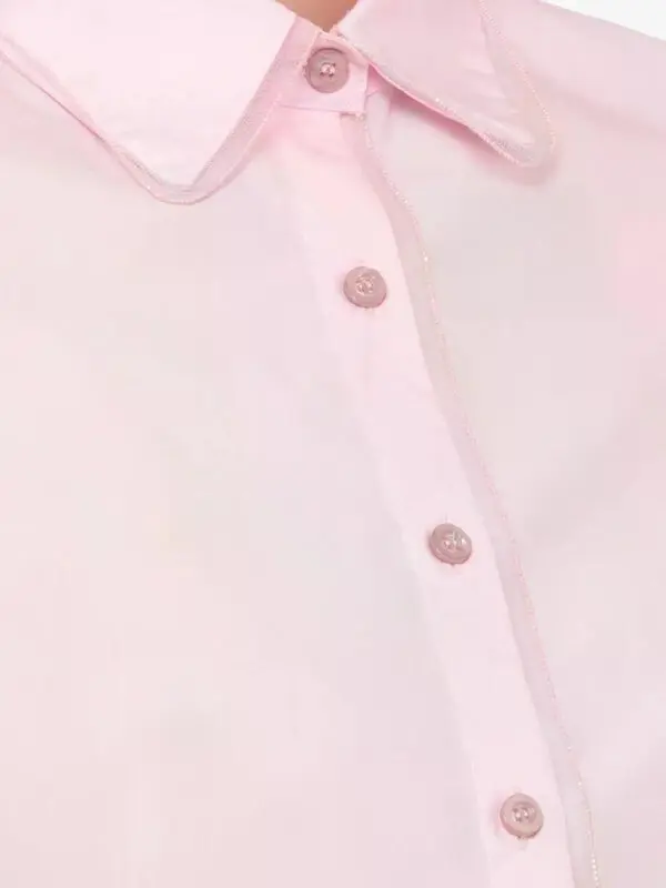 Fabiana Filippi Long-sleeved Poplin Shirt