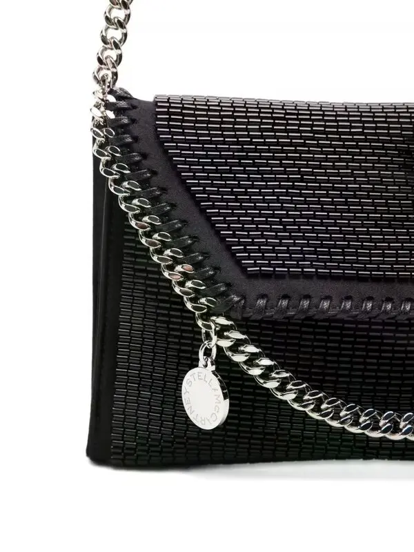 Stella McCartney Falabella Sequin-embellished Shoulder Bag