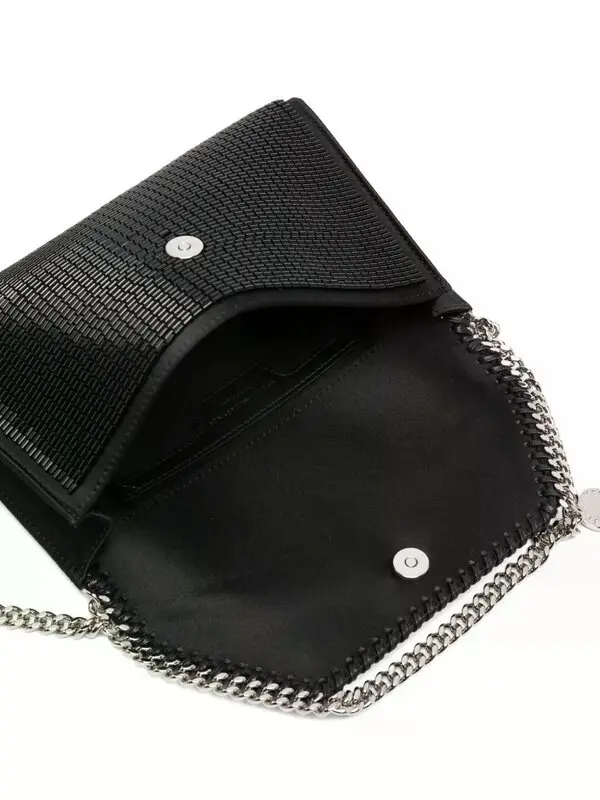 Stella McCartney Falabella Sequin-embellished Shoulder Bag