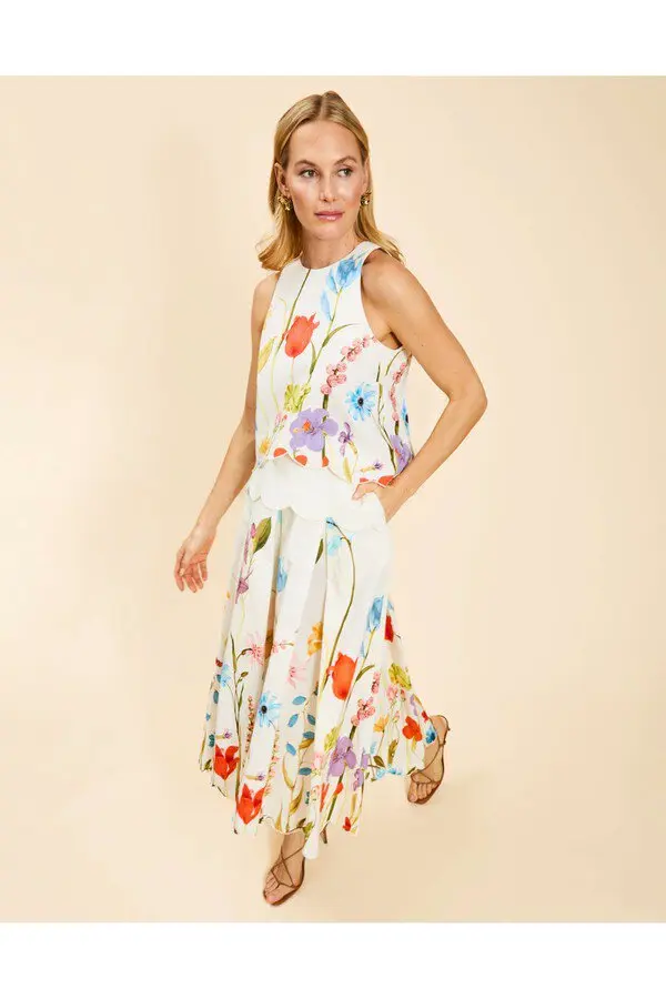 Mestiza New York Prism Scallop Tank Top