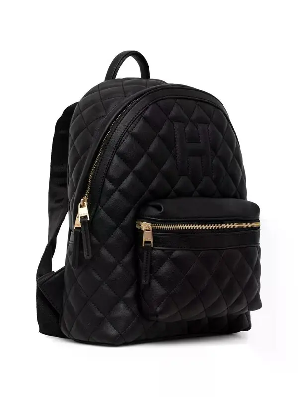 SILVIAN HEACH Logo-embossed Quilted Backpack