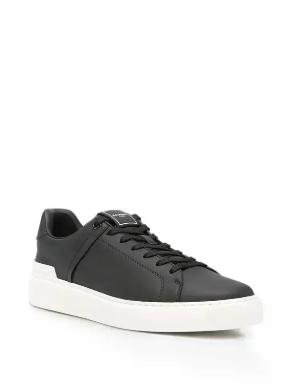 Balmain Logo-embossed Lace-up Sneakers