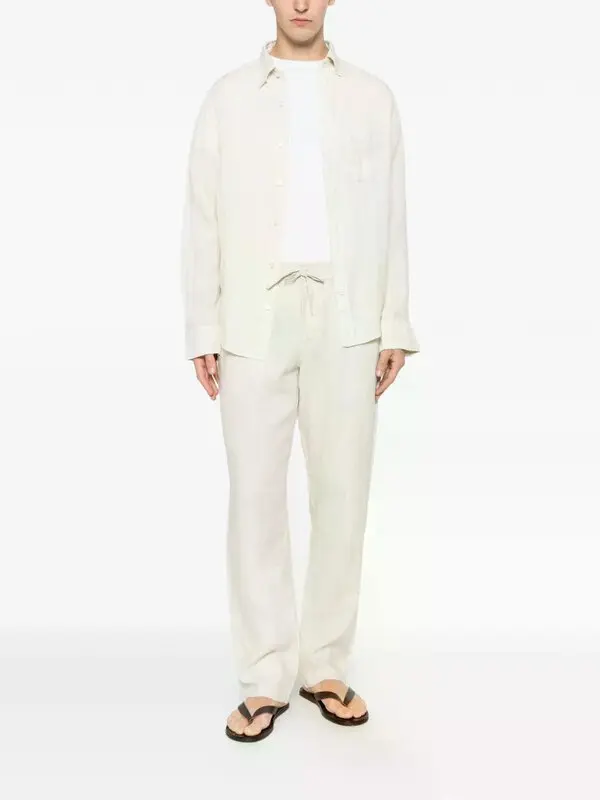 Gant Linen Drawstring Waist Trousers