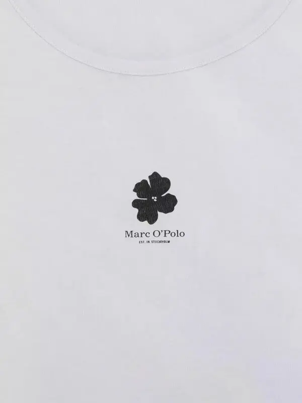Marc O'polo Cotton Jersey Floral Print T-shirt