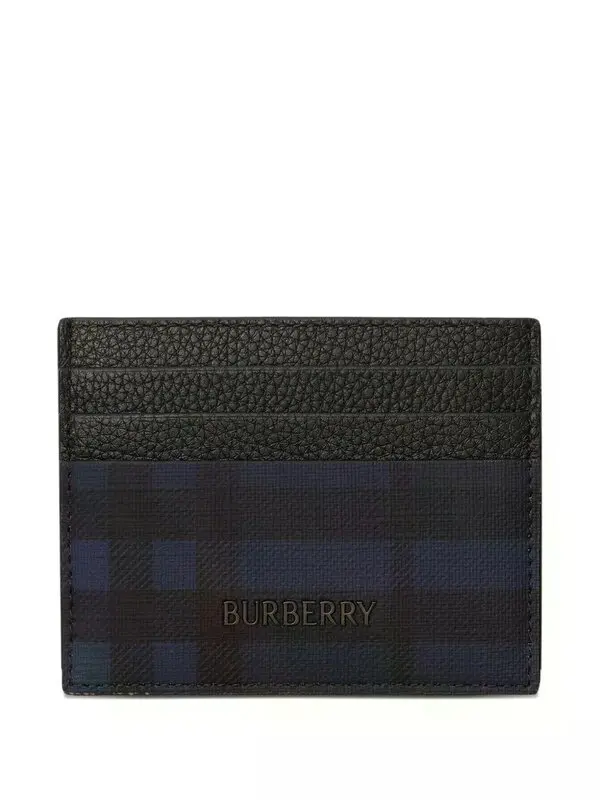 Burberry City Check Card Case
