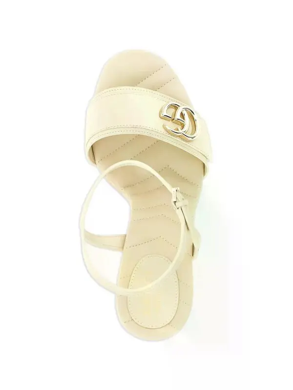 Gucci Doppia G Platform Sandals
