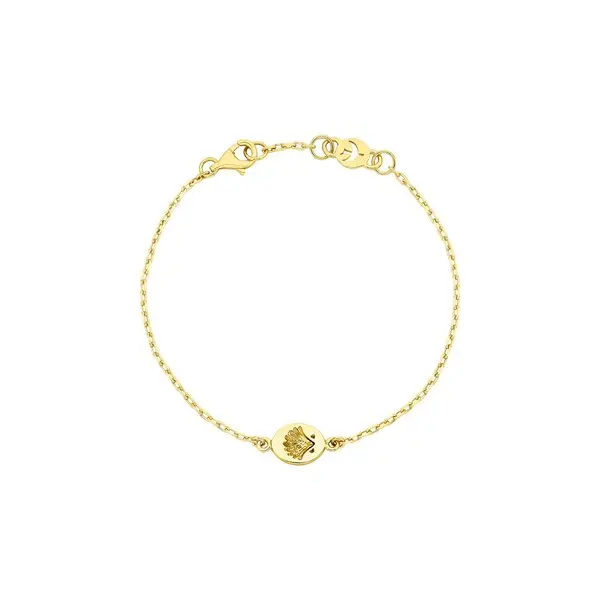 ZOË & MORGAN Vermeil Scallop Shell Bracelet - Gold
