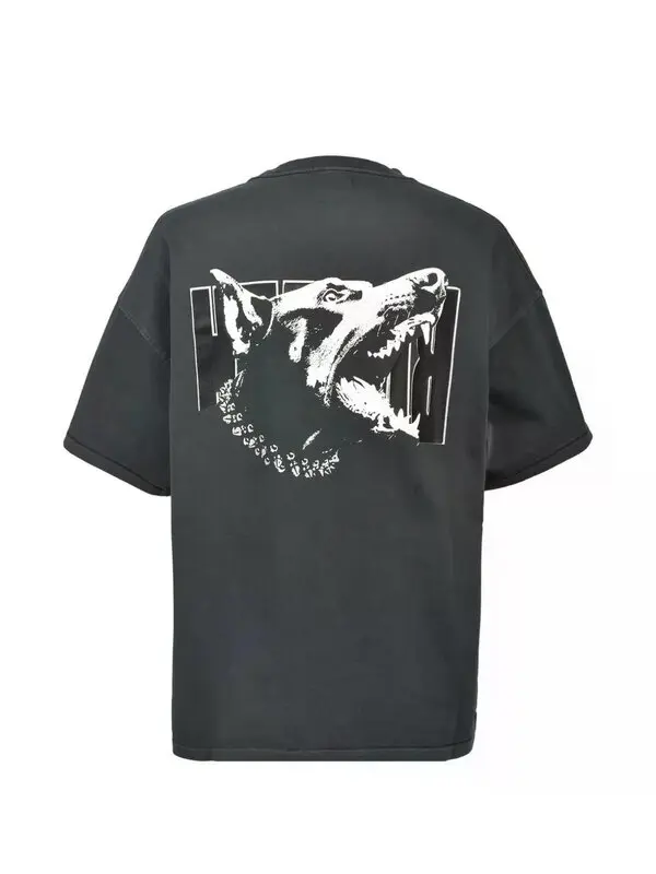 BREATH Graphic-print T-shirt - Black