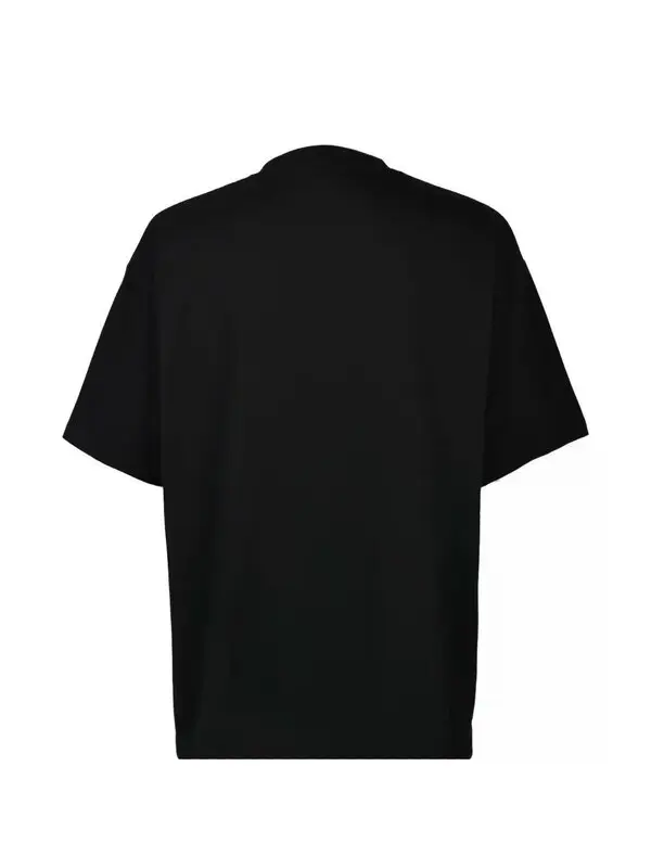 BREATH Rhinestone-embellished Logo-print T-shirt