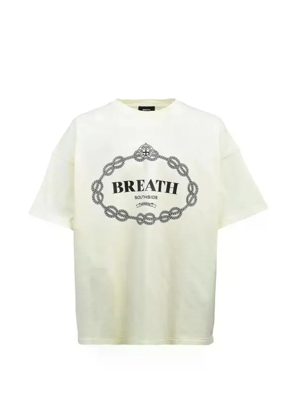 BREATH Logo-print T-shirt