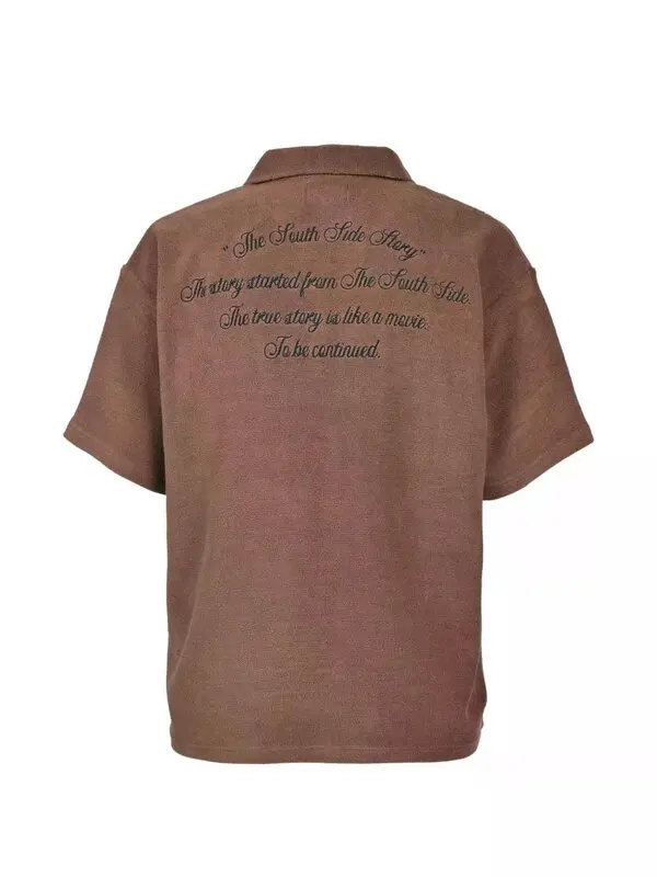 BREATH Logo-embroidered Polo Shirt