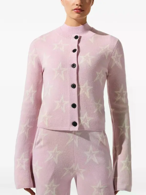 Perfect Moment Chalet Star-print Cardigan