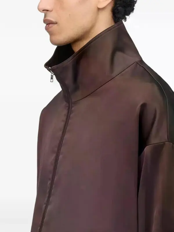 Y3 Embroidered Satin Jacket