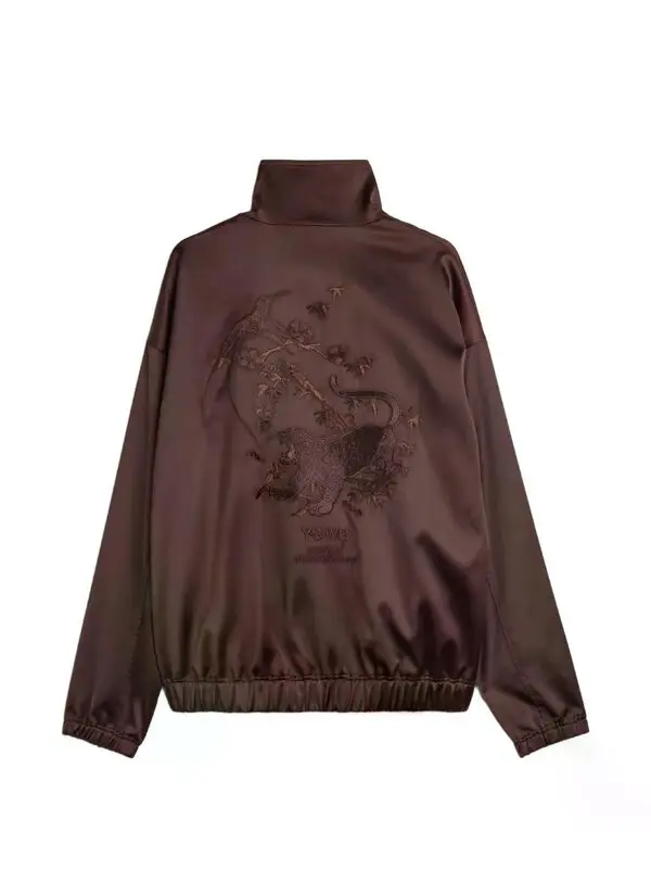Y3 Embroidered Satin Jacket