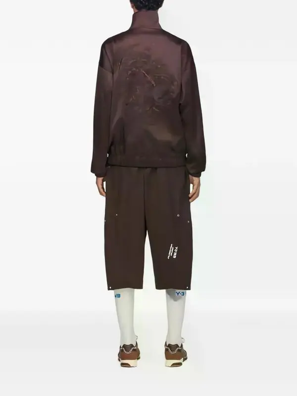 Y3 Embroidered Satin Jacket