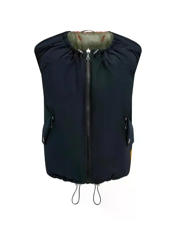 Perfect Moment X Marfa Stance Reversible Quilted Ski Vest - Black