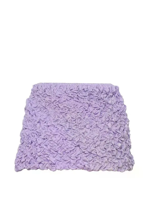 SELIA RICHWOOD Lia Shirred Mini Skirt