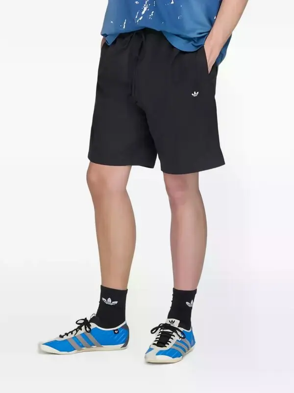 Adidas Song For The Mute X 007 Three-stripe Shorts - Black