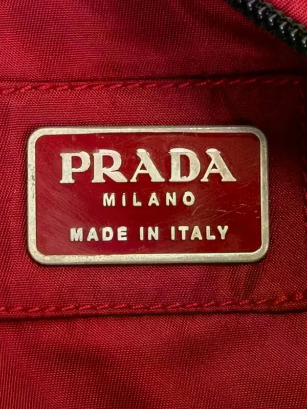 Prada Logo Plaque Belt Bag