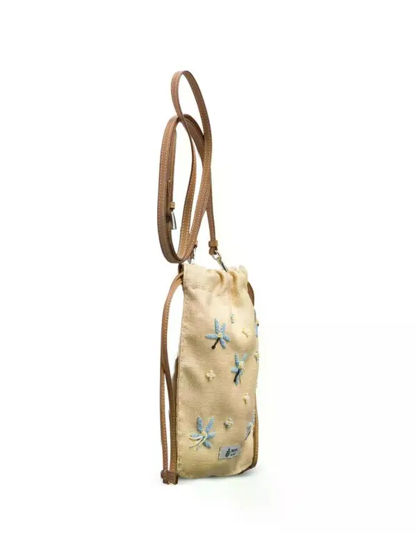 Prada Embroidered-canvas Smartphone Case