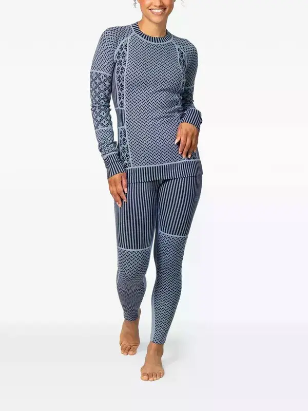 Kari Traa Geometric Ski Base Layer Pants