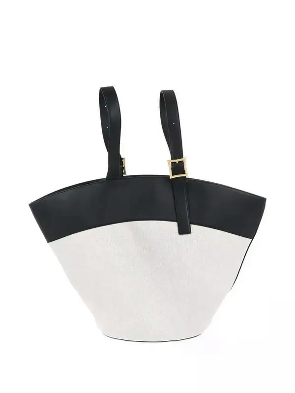 Mcm Himmel Logo-print Buckle-detail Tote Bag