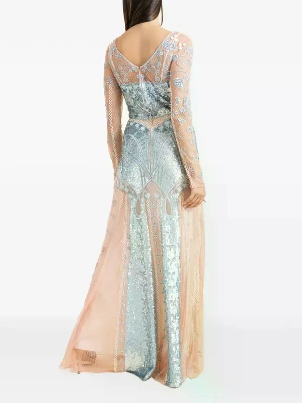 TEMPERLEY LONDON Gigi Sequin-embellished Maxi Dress