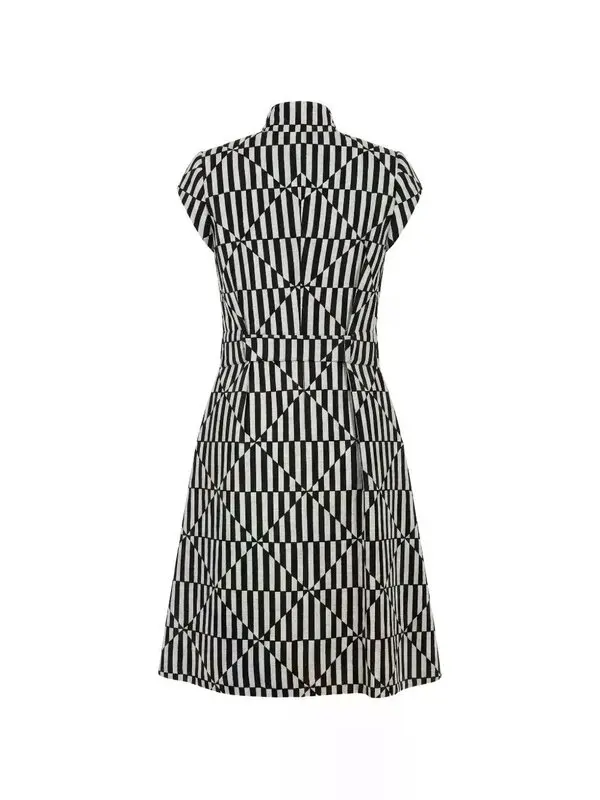 Gareth Pugh Geometric Pattern Frock Coat - Black